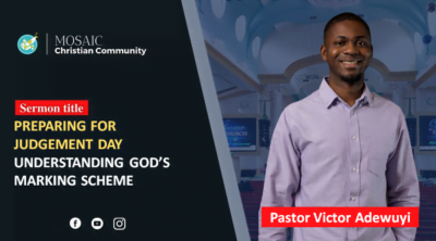 Preparing for Judgement Day